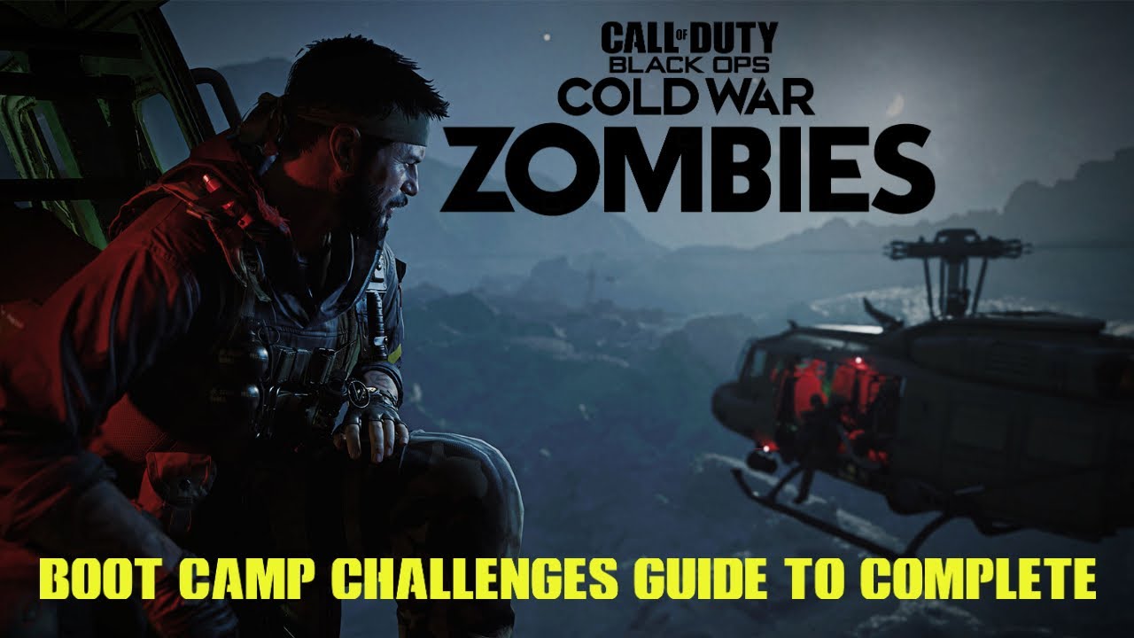 Call of Duty Black Ops Cold War - 100% Zombies Boot Camp Challenge ...