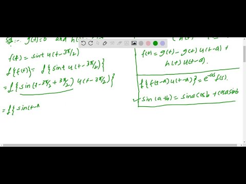 Write Each Function In Terms Of Unit Step Functions. Find The Laplace