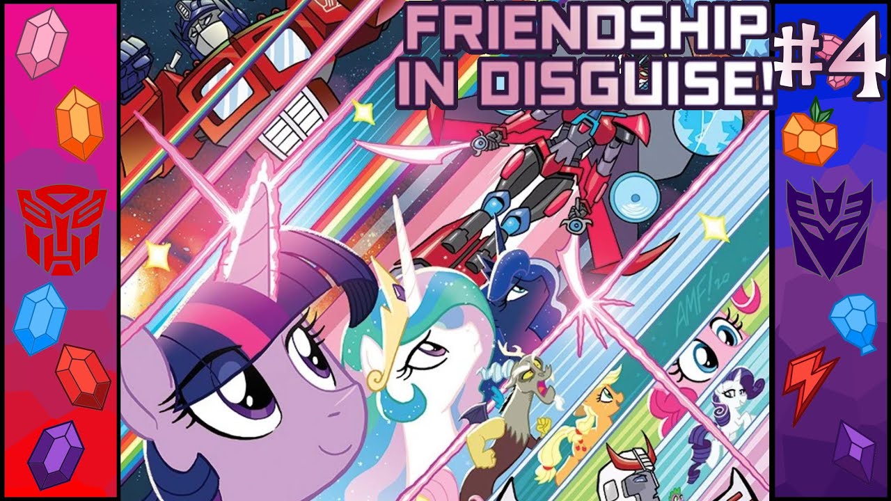 MLP/Transformers #4: Strength in Numbers / Finale (comic dub) - YouTube