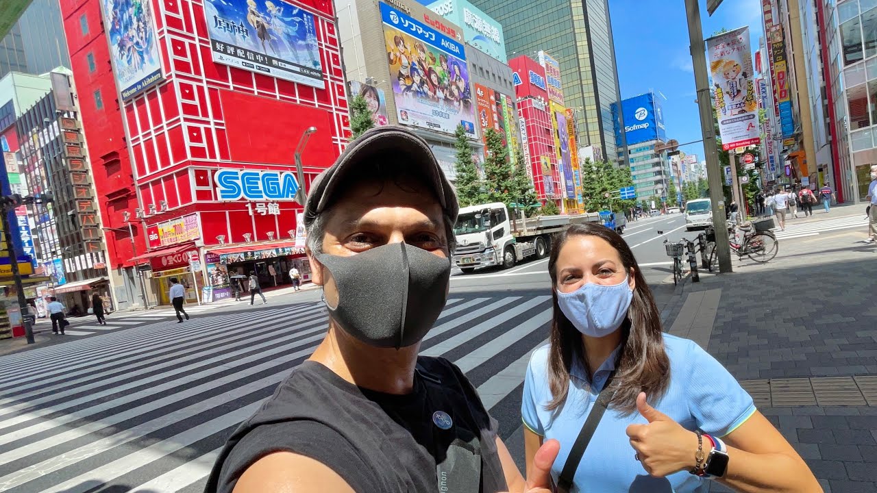 Akihabara during the Tokyo Games w/ NBC reporter Amanda Plasencia - YouTube