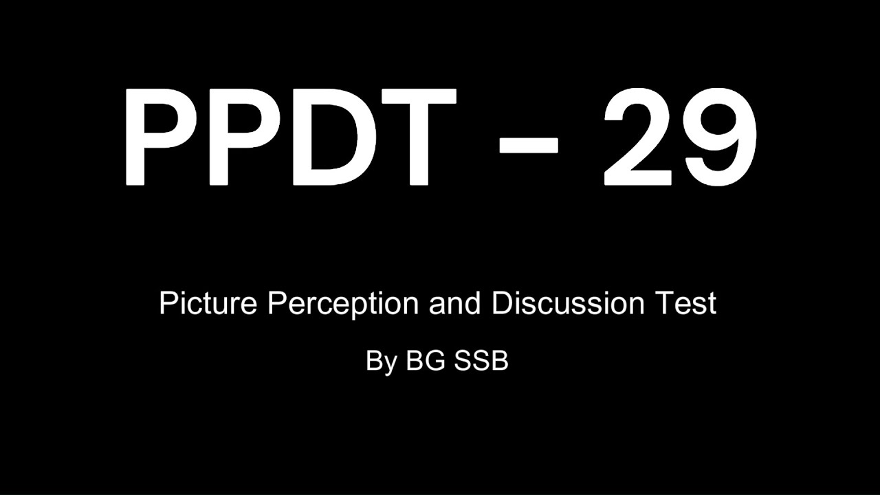 PPDT Practice for SSB Interview | PPDT practice SET-29 | SSB screening ...