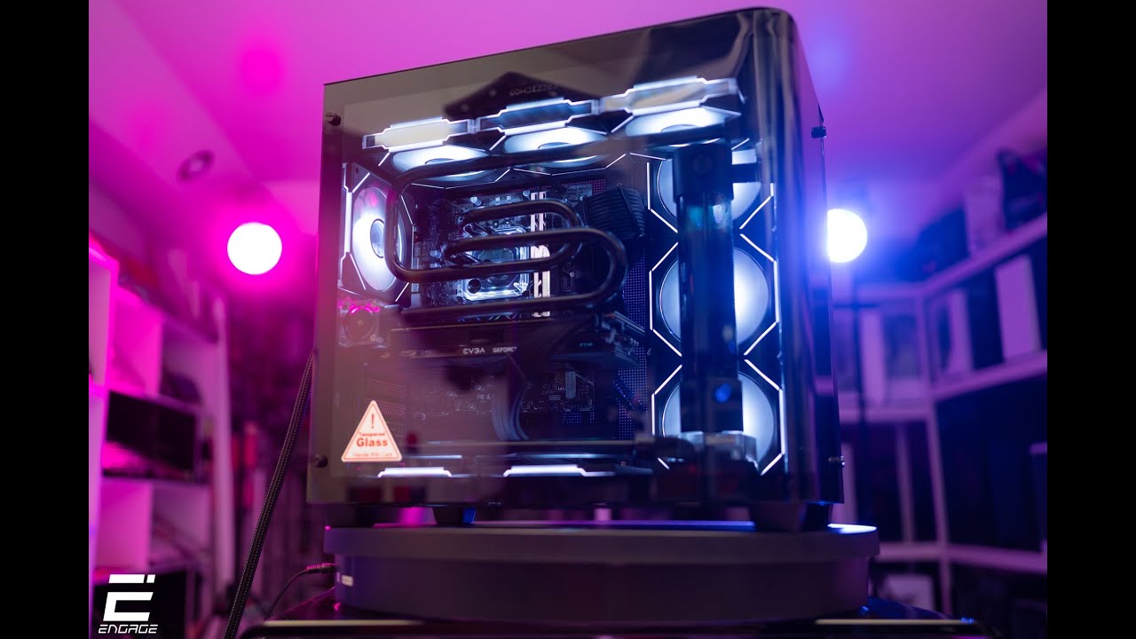 Atx Jonsbo Tk3 Case Water Cooling by Engage - YouTube