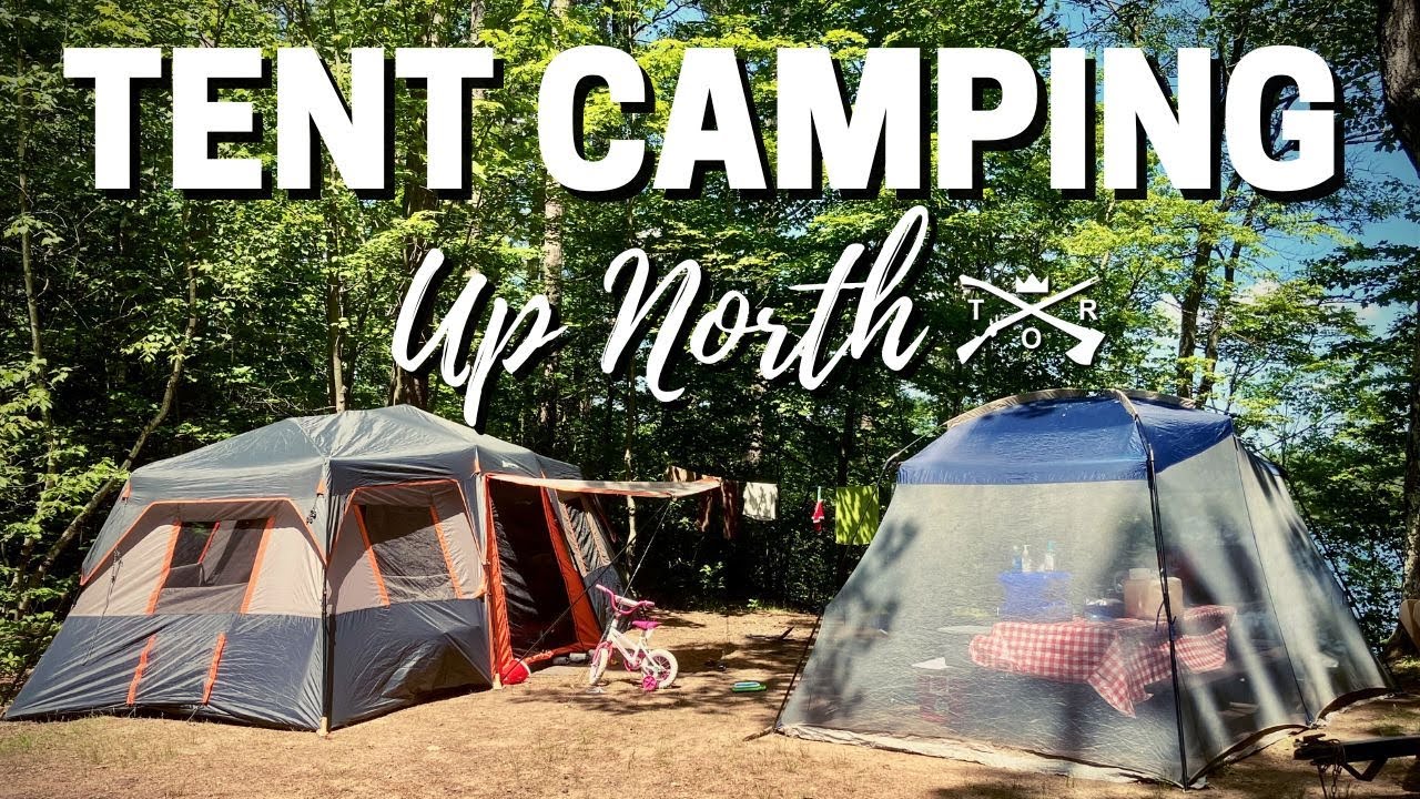 MAKING THE BEST OF A SHORT CAMPING TRIP | TENT CAMPING WITH KIDS - YouTube