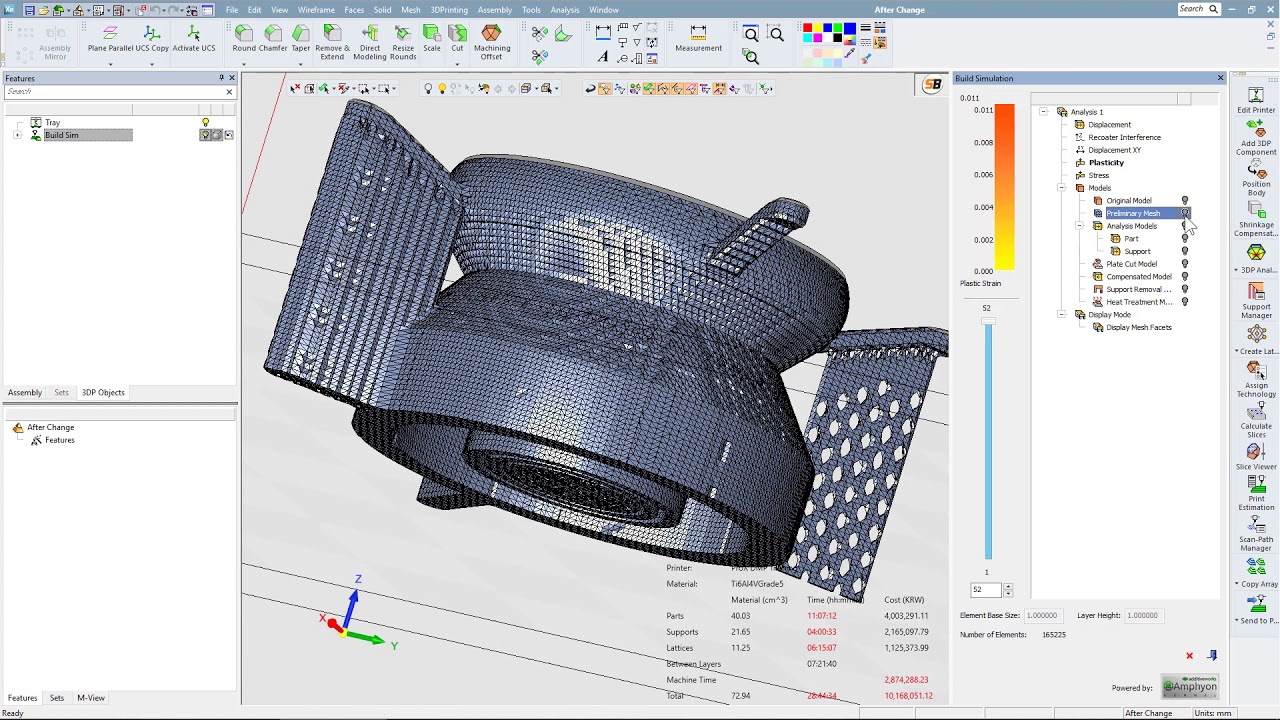 3DXpert Build Simulation Analysis - YouTube