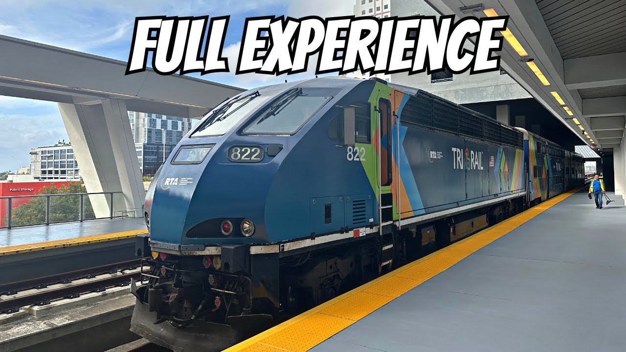 Riding Tri-Rail’s NEW Service to downtown Miami! - YouTube
