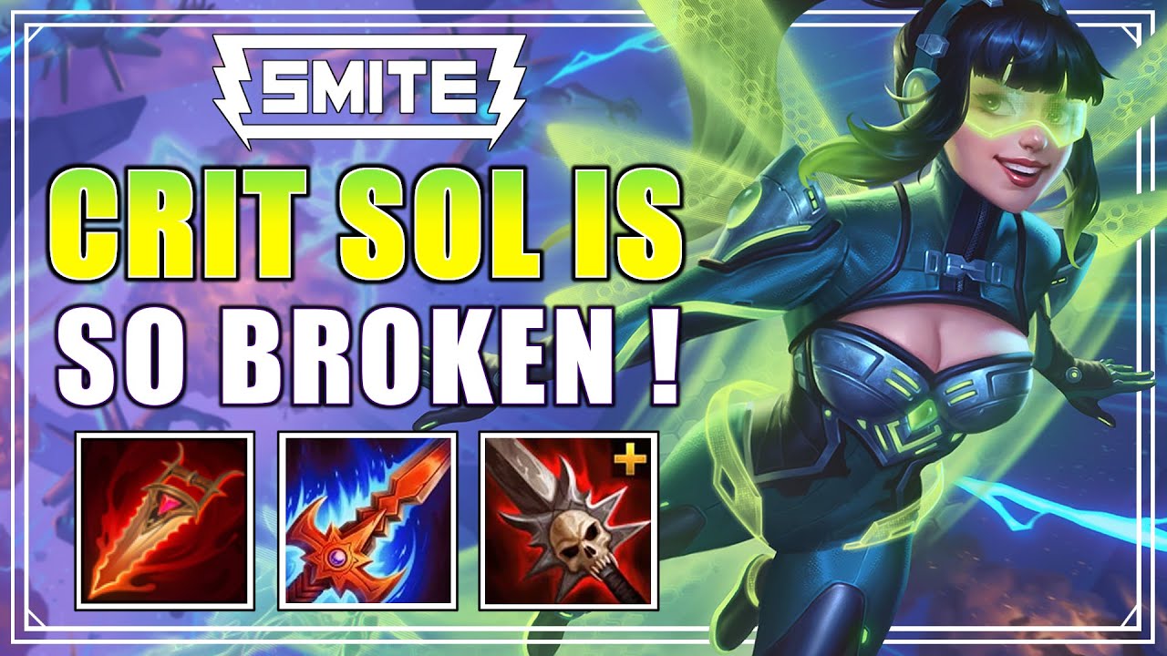 CRITICAL STRIKE CHANCE SOL? | Smite Sol Adc Gameplay - YouTube