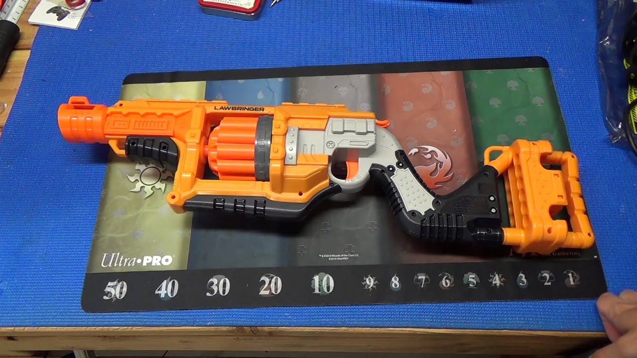 Nerf Lawbringer Review - YouTube