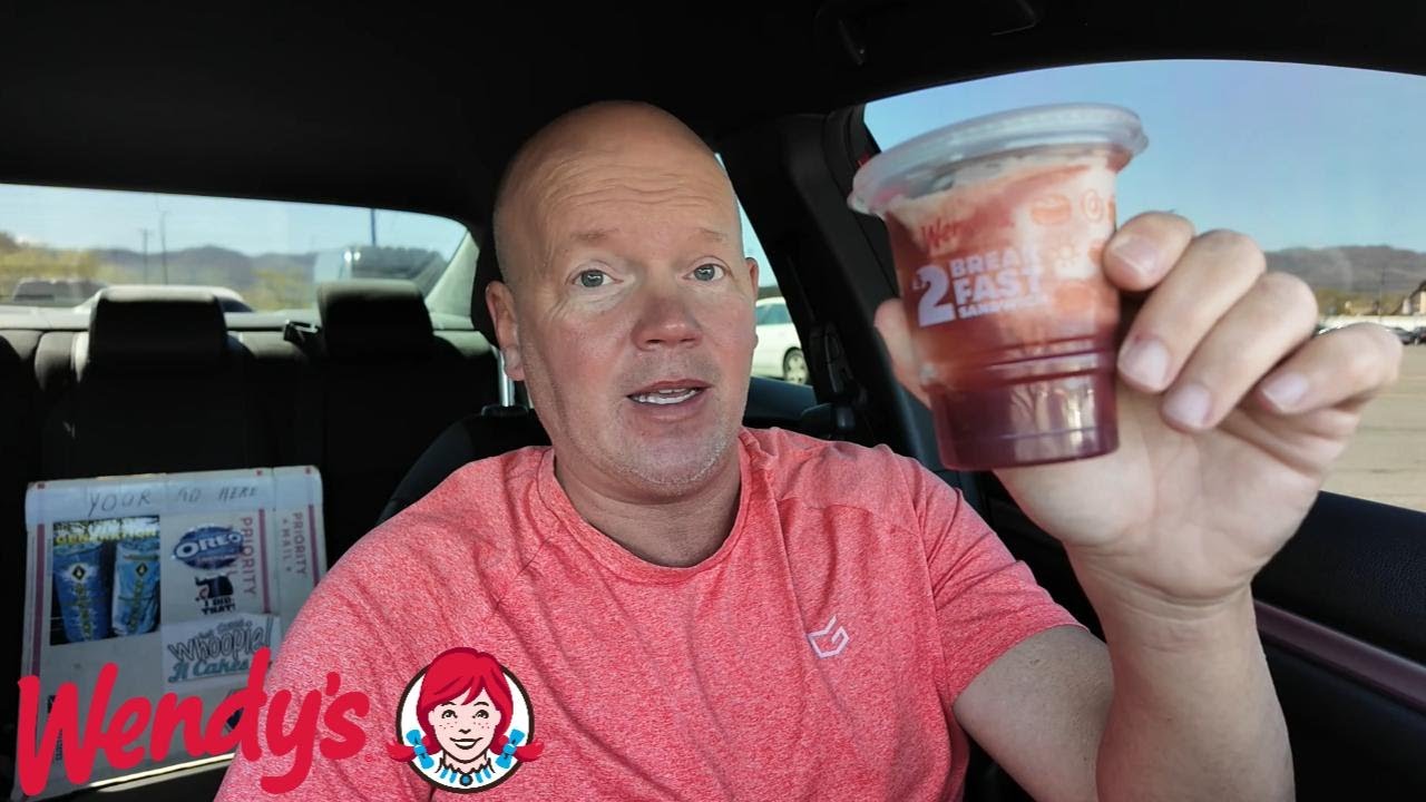 Wendy’s Frosty Swirl Strawberry Chocolate Review - YouTube