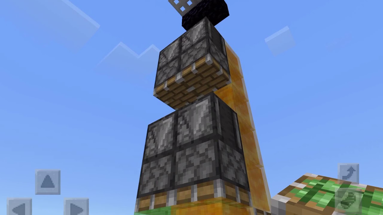 3x3 flying machine door bedrock edition - YouTube