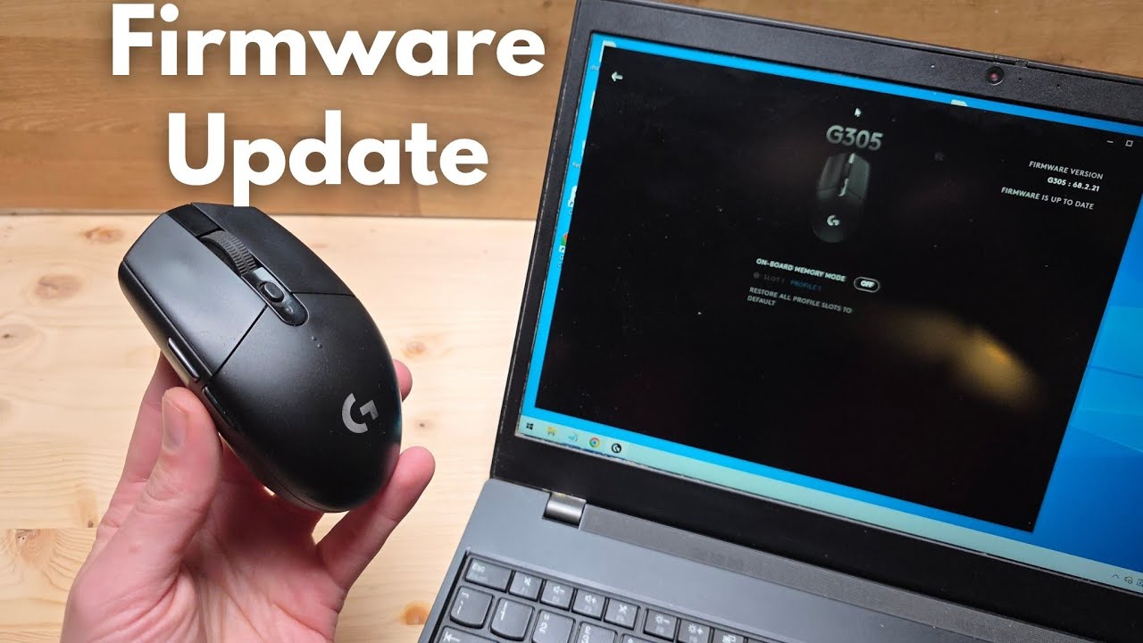 Any Logitech Mouse - How to Update Firmware - YouTube