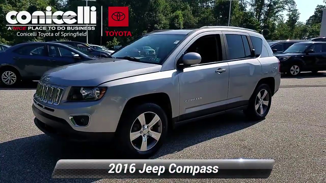 Used 2016 Jeep Compass High Altitude Edition, Springfield, PA SP7846 ...