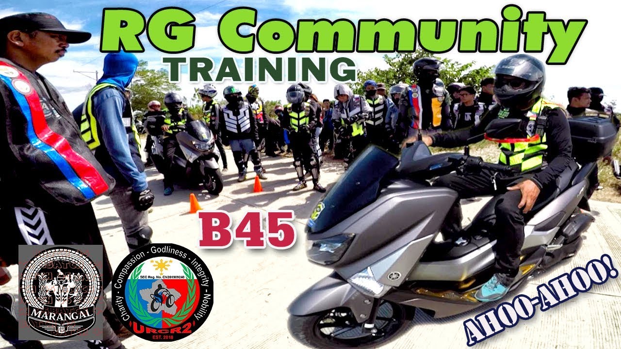 RG Community Training | Obstacles | YAMAHA NMAX - YouTube