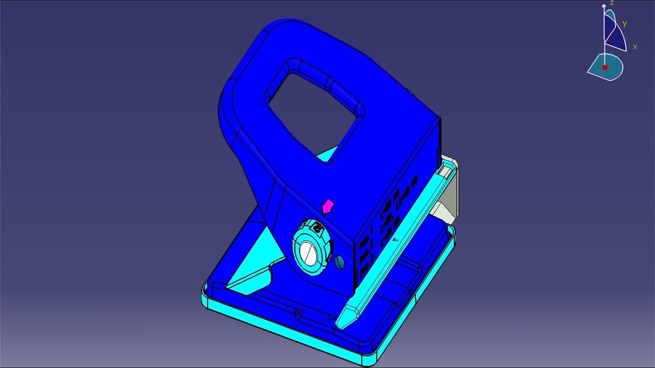 CATIA V5 Simulation Skeleton - YouTube