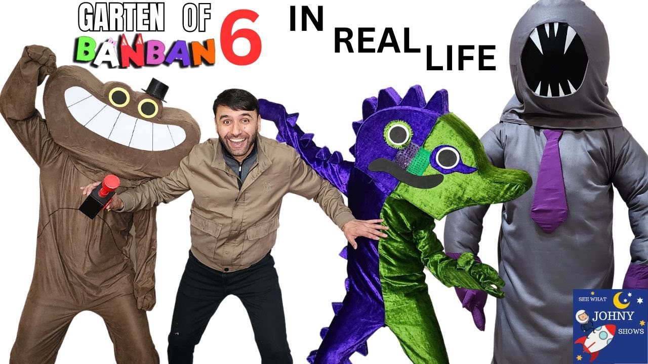 What if Garten Of Ban Ban 6 was In Real Life Jester, Sir Dadadoo Vs Ban ...