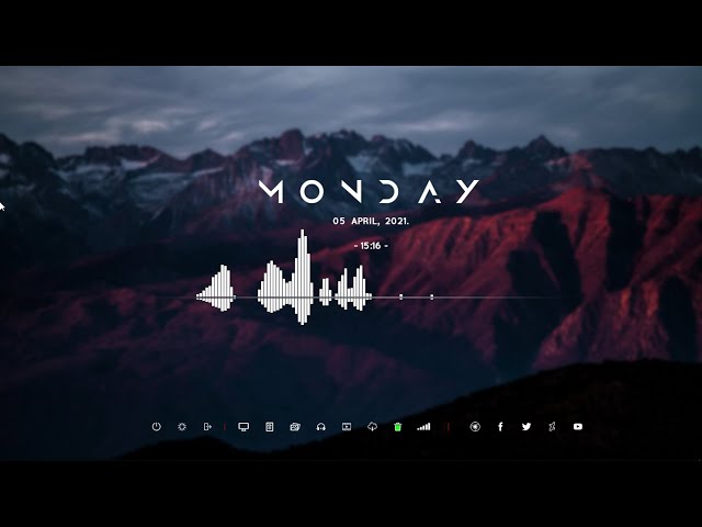 Rainmeter Skins 2021 28 Stunning Rainmeter Skins Of 2021 1