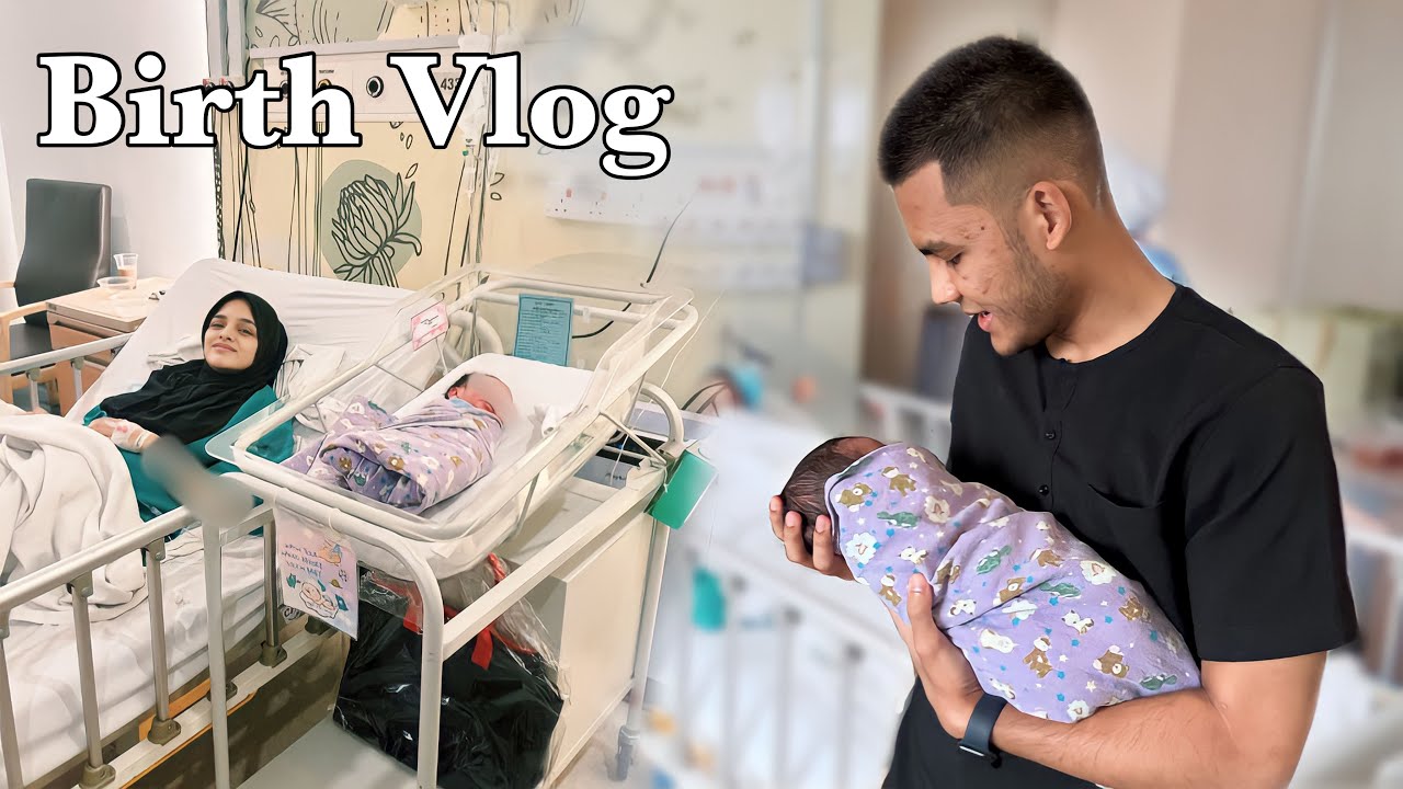 2nd Baby BIRTH Vlog, Tour dalam wad & Recovery - YouTube