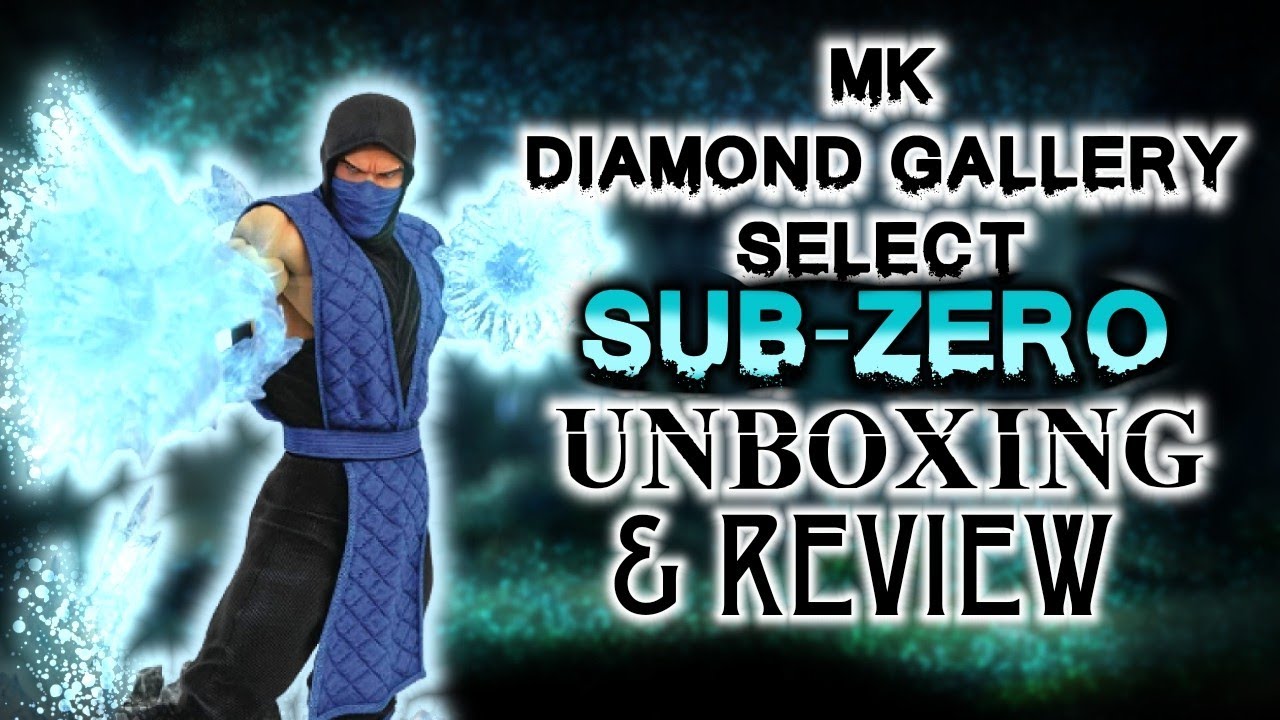 | INCREIBLE FIGURA DE SUB ZERO | | MORTAL KOMBAT 11| GALLERY DIORAMA ...
