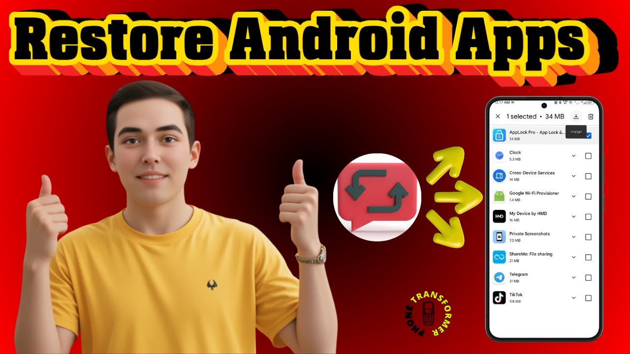 How To Recover Uninstalled Apps On Android | Restore Deleted Apps (2025 ...