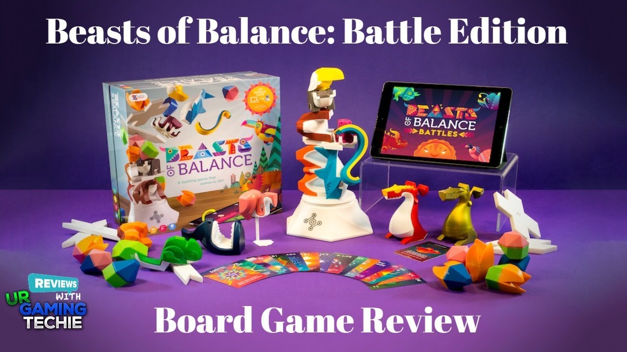 Beasts of Balance Battle Edition Board Game Review - Cant Believe I ...