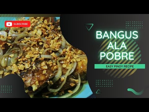 Bangus ala Pobre- The perfect dish for budget-minded cooks - YouTube