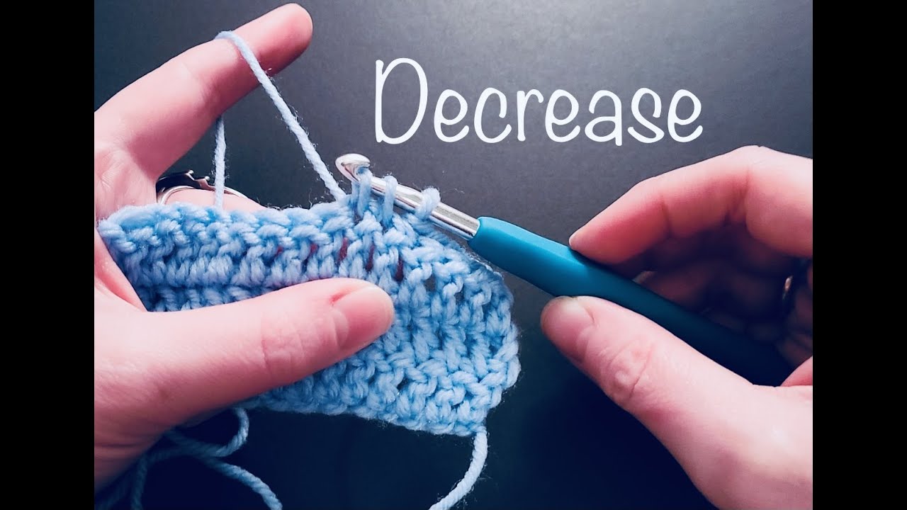 Learn To Crochet For Absolute Beginners Ep 9: How To Decrease - YouTube
