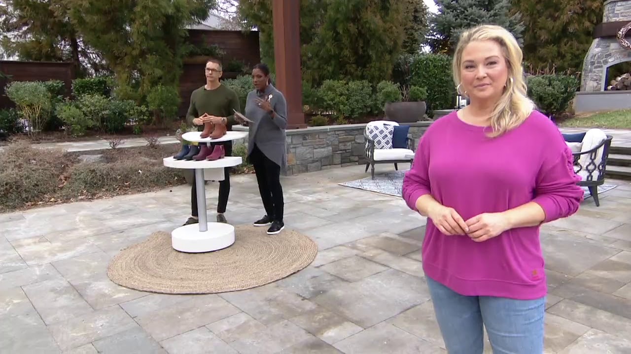 Vionic Ankle Boots with Buckle - Millie on QVC - YouTube