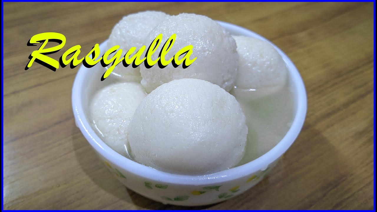 LOCKDOWN Rasgulla Recipe: Bengali Rasgulla, Sponge Rasgulla, Chena ...