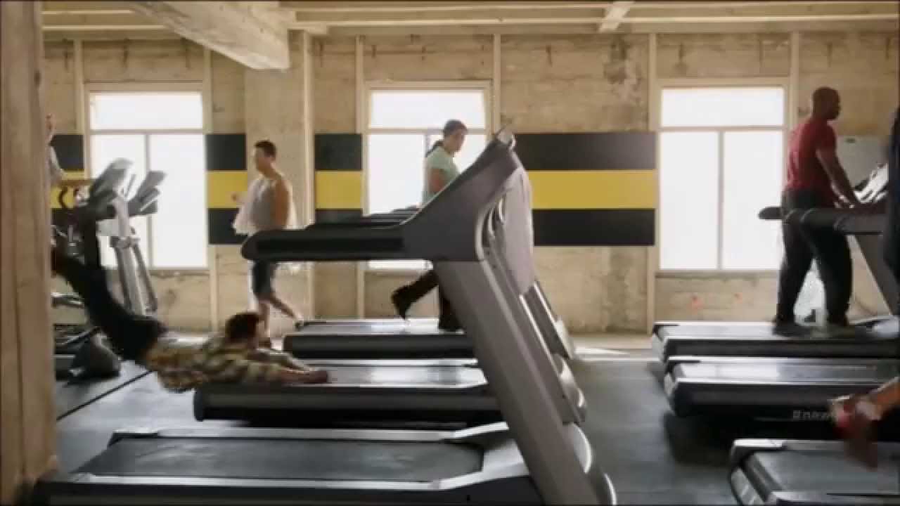 New Girl - Nick Falls Off Treadmill - YouTube