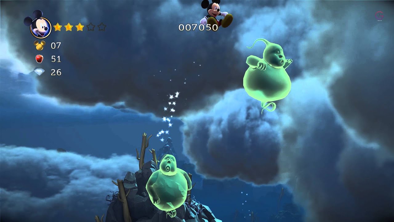 Castle of Illusion starring Mickey Mouse Enchanted Forest ACT 2 ...