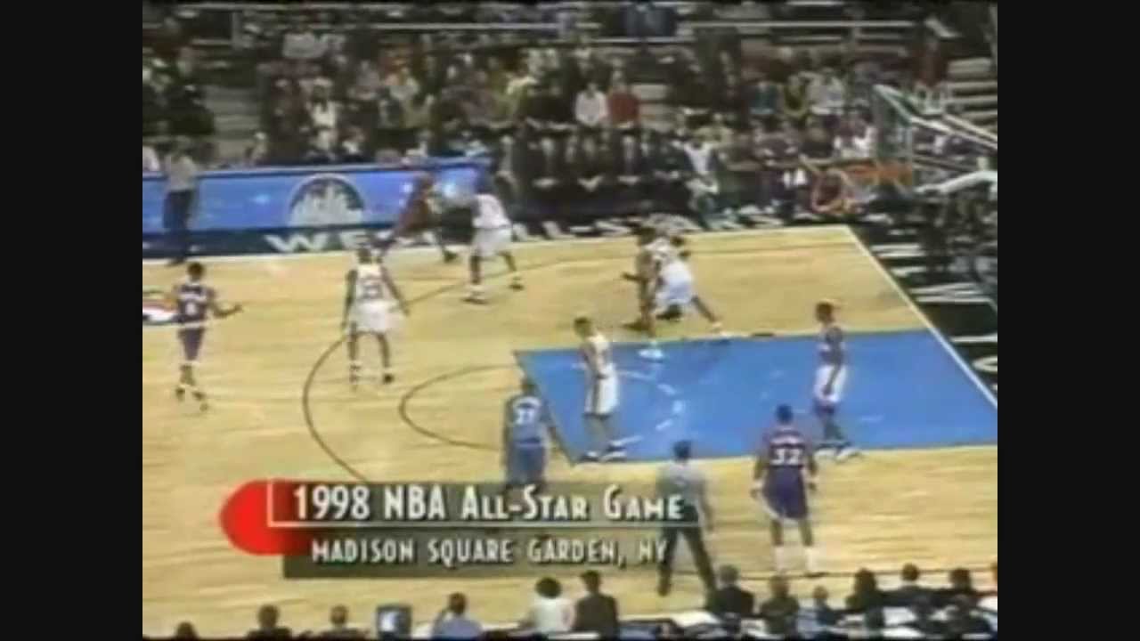 Shaq Draining A Turnaround Jumpshot On Mutombo *Rare* - YouTube