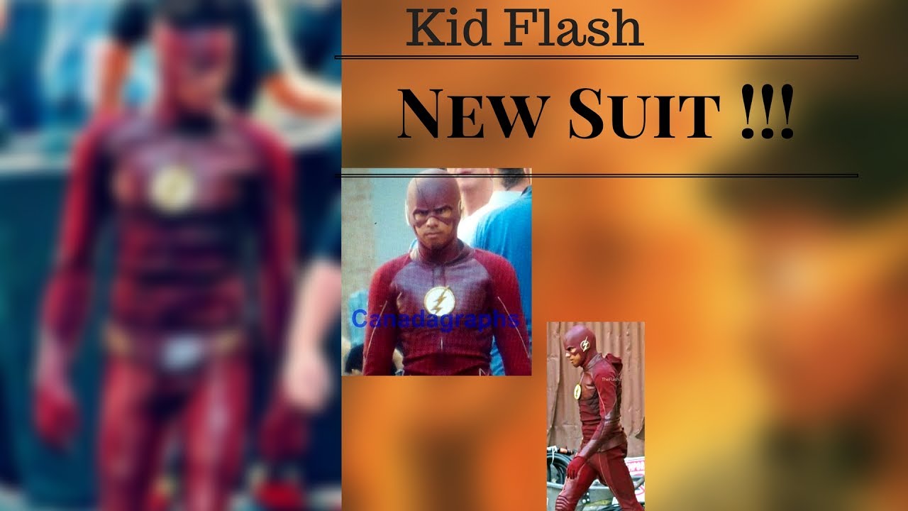The Flash , Kid Flash new Suit reveal !!!!!!! - YouTube