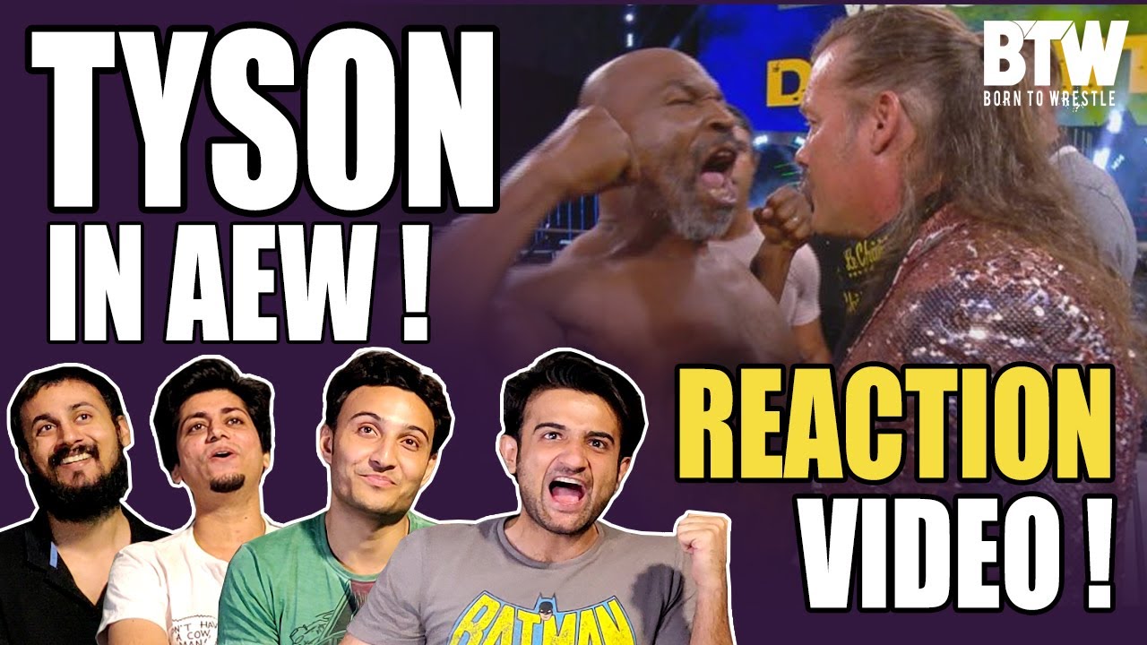 BTW - AEW Dynamite - Mike Tyson debut Reaction video - YouTube