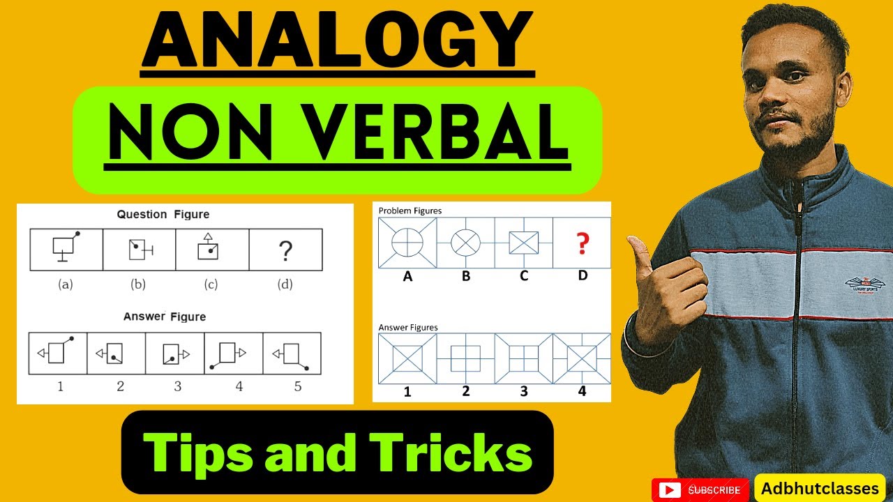 Complete Non-verbal reasoning | Reasoning | Non-verbal analogy - YouTube