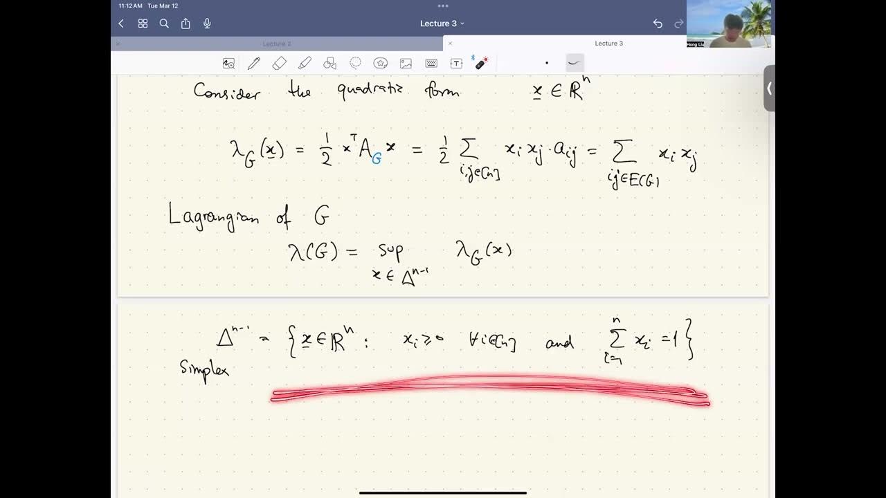 24.03.12, Hong Liu, Extremal Combinatorics: Lecture 3 - YouTube