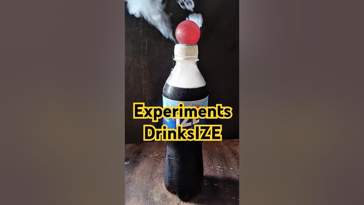 trying Experiment Red Ball🔴 vs DrinksIZE #DrinksIZE #Experiment #ustiktok #trying #RedBall # ...