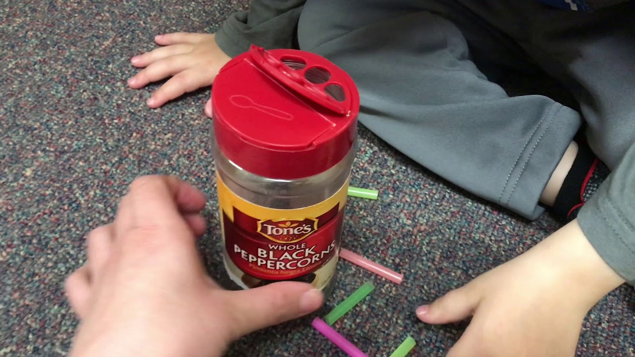 Straws in Spice Container - YouTube