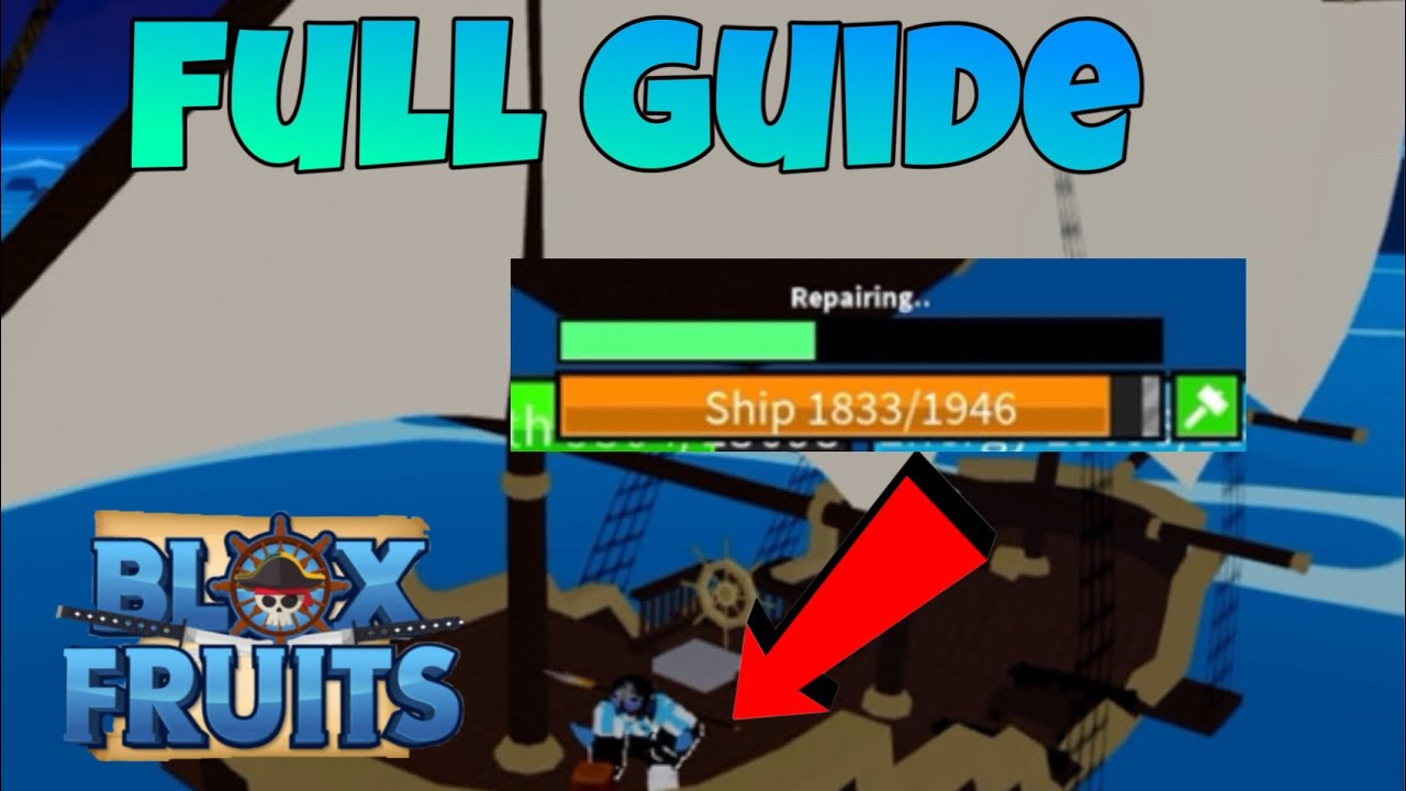 *FULL GUIDE* How to Repair Boats (Shipwright Subclass Teacher) (Blox ...