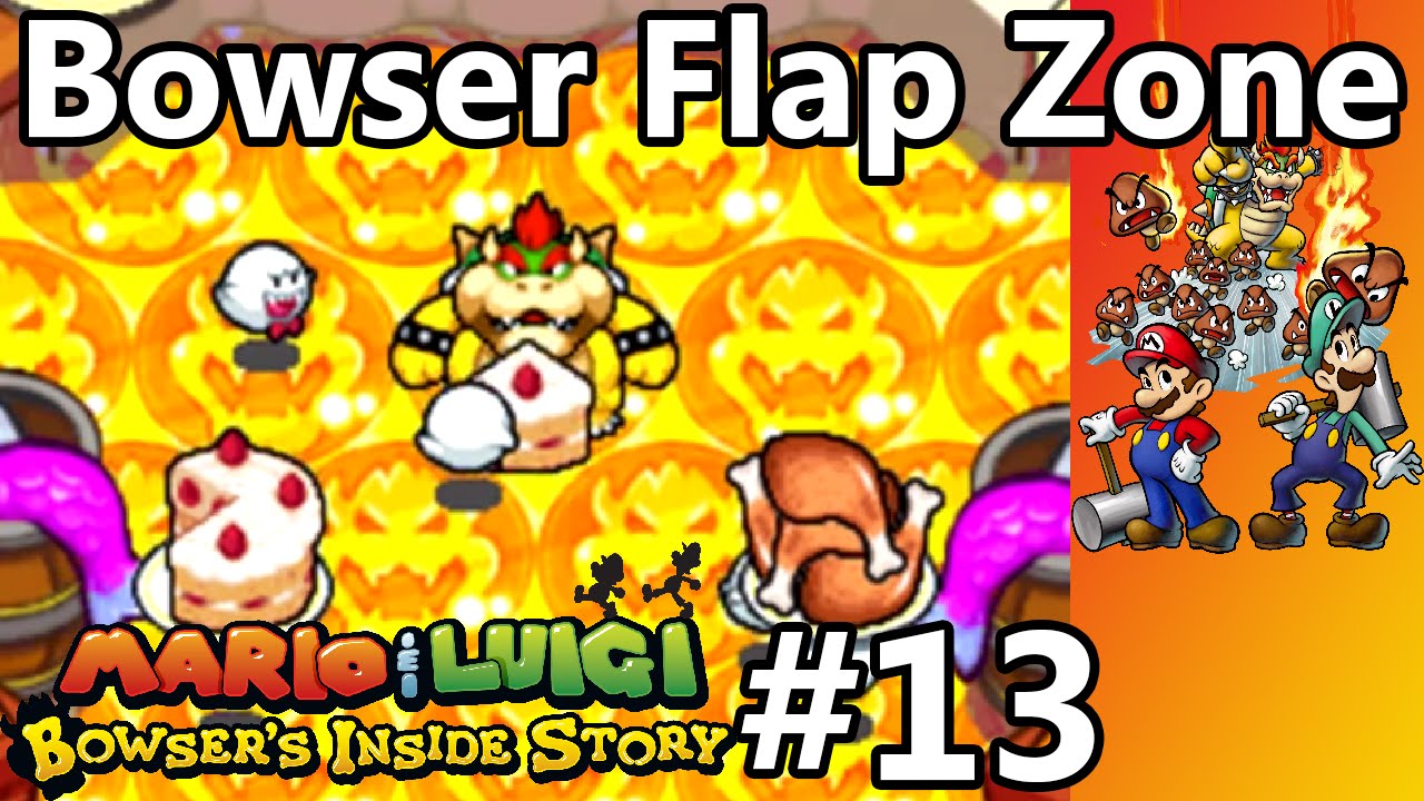 Mario & Luigi - Bowser's Inside Story - Episode 13 - Bowser Flab Zone ...