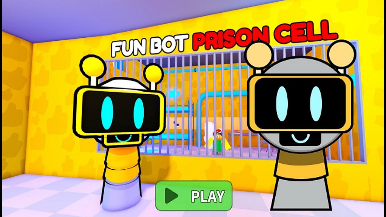 FUN BOT SPRUNKI'S PRISON RUN (OBBY) / full Gameplay walkthrough - YouTube