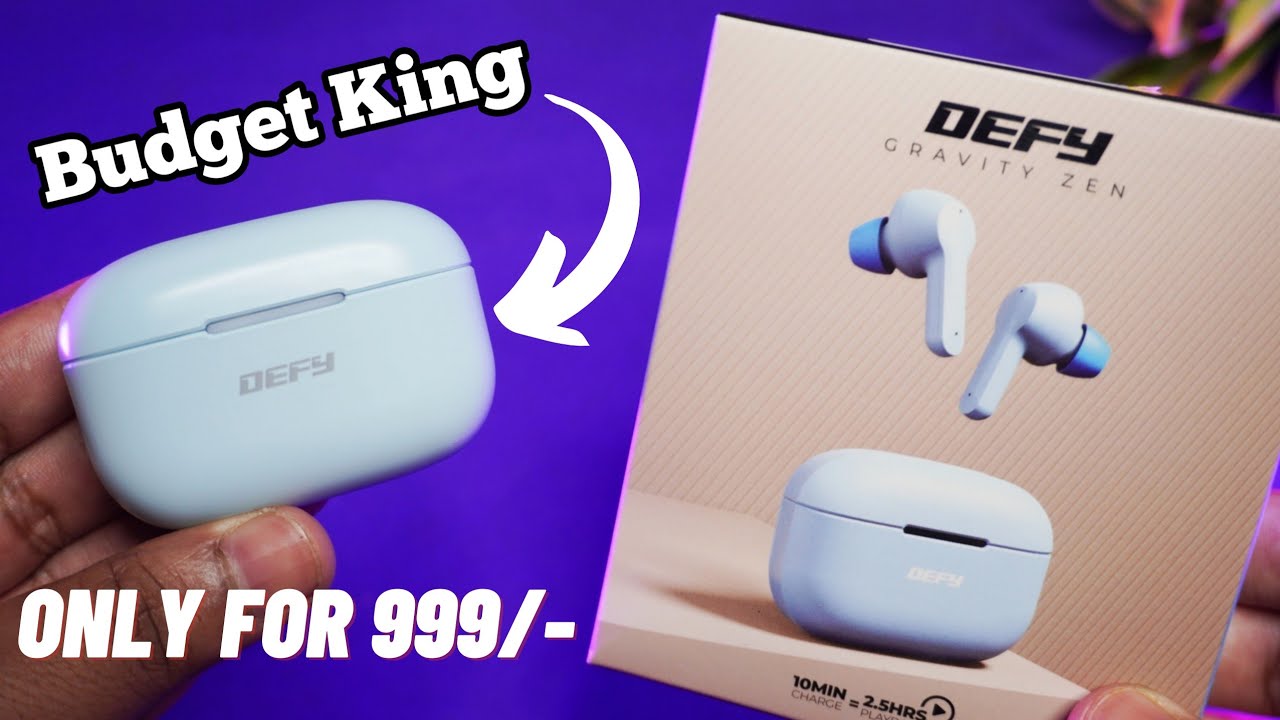 Defy Gravity Zen Unboxing & Review - Best Budget Earbuds For 1000 - YouTube