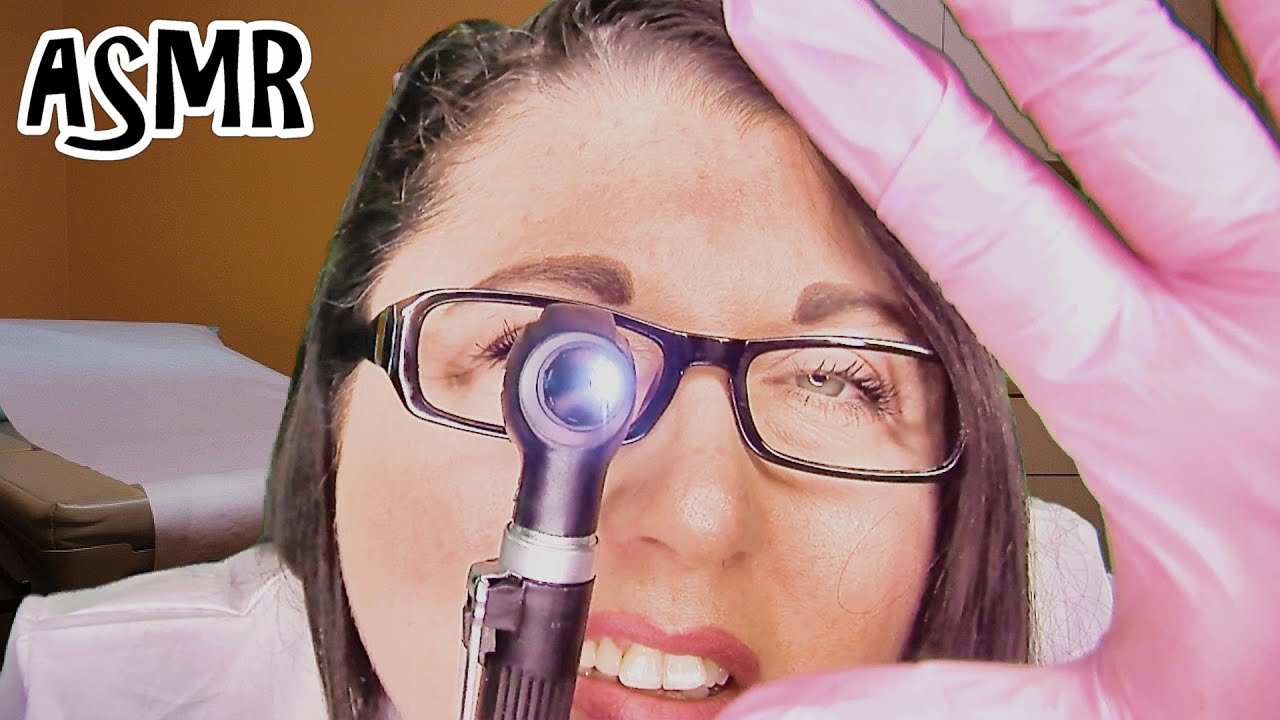 ASMR Ear Exam Doctor Roleplay (Gloves, Otoscope, Medical Check Up ...