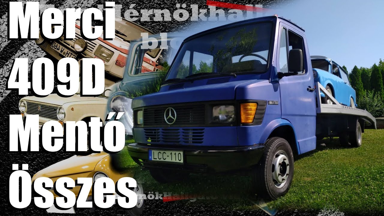 Mercedes 409D mentő összes! - YouTube