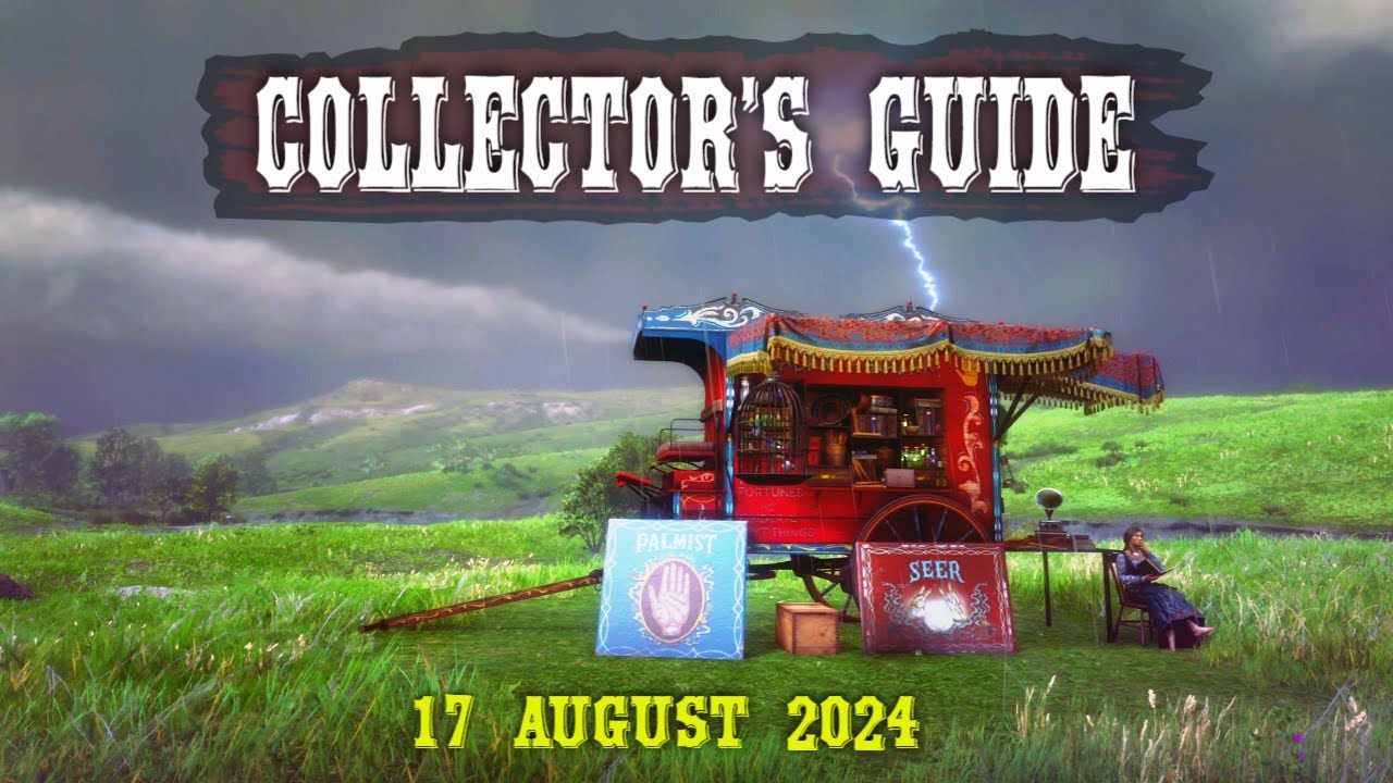 RDR2 Online Collector's Guide today - Madam Nazar & Collectibles ...