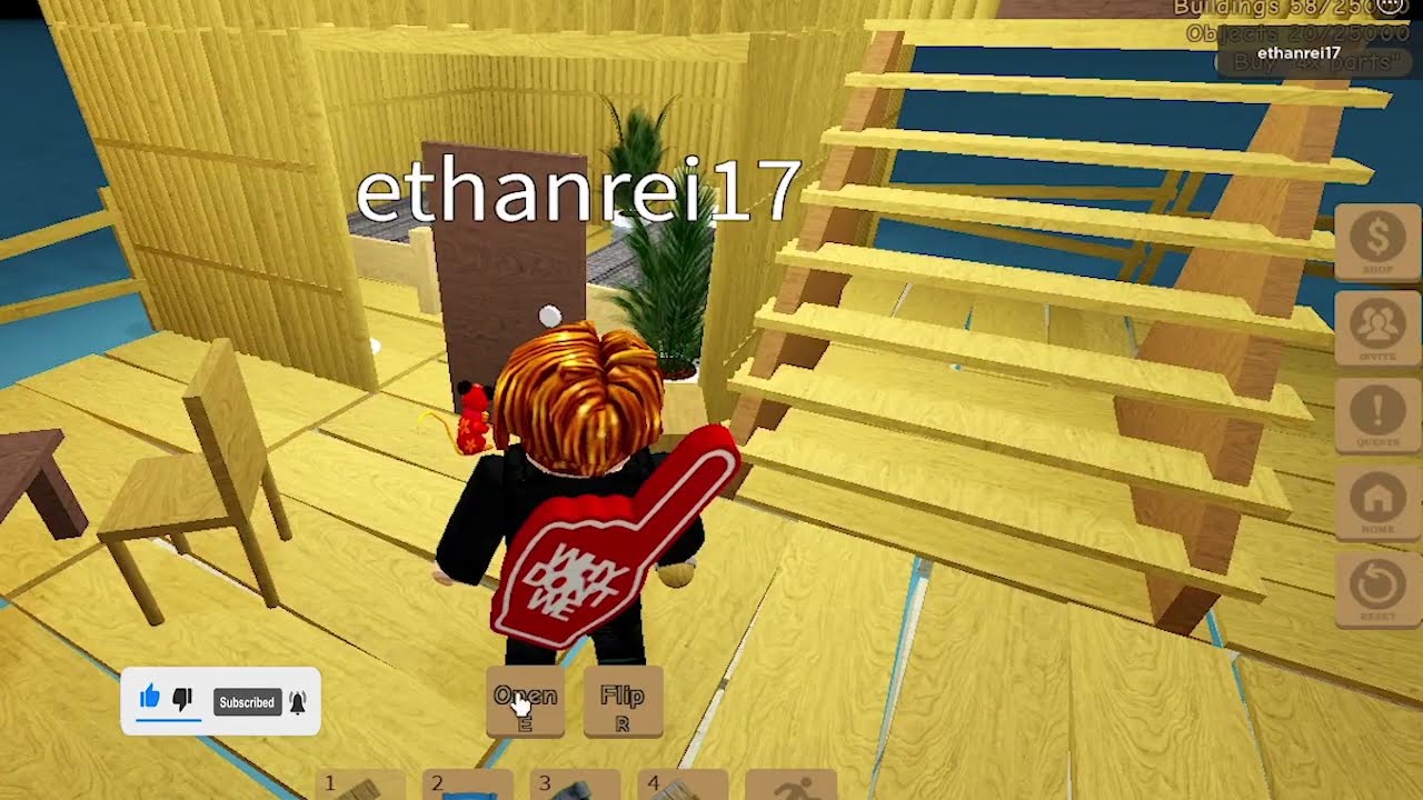Roblox Build A Raft Roblox - Ethan Rei Gaming - YouTube