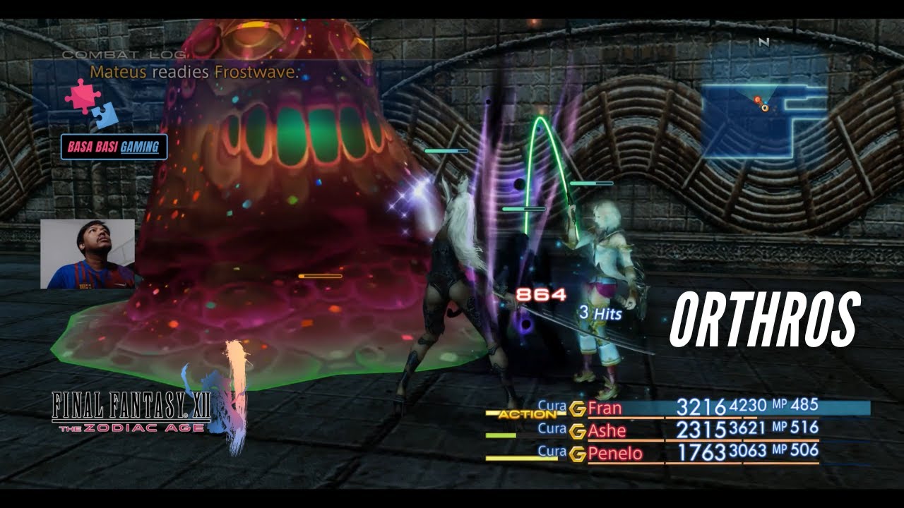 Final Fantasy XII The Zodiac Age : Orthros Marks - YouTube