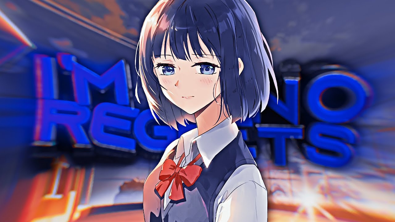 i'm yxno - regrets (lyrics x amv) - YouTube