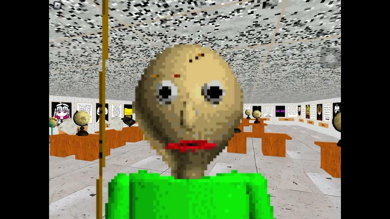 Baldi's Basics Remake Game Roblox Gameplay - YouTube