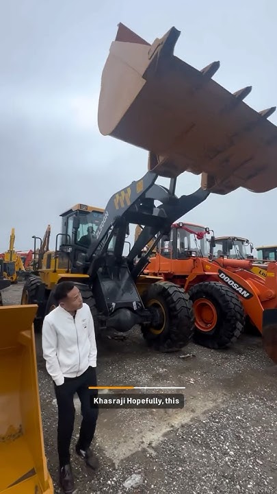 تست و بارگیری دستگاه لودرXCMG-ZL50 - YouTube