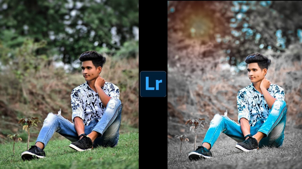 New Lightroom Blue colour effect photo editing || Best Lightroom photo ...