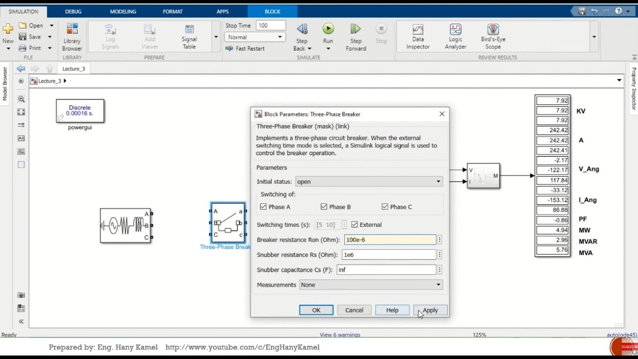 Lecture 3 Power Network Simulation English - YouTube
